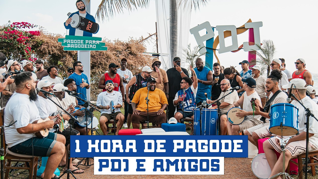UMA HORA DE PAGODE SEM PARAR - PAGODE DO JORGIN | PDJ