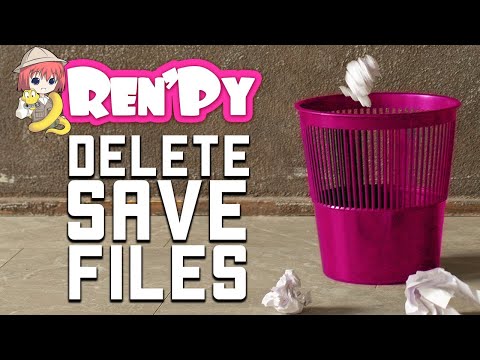 Delete Ren'py Saves