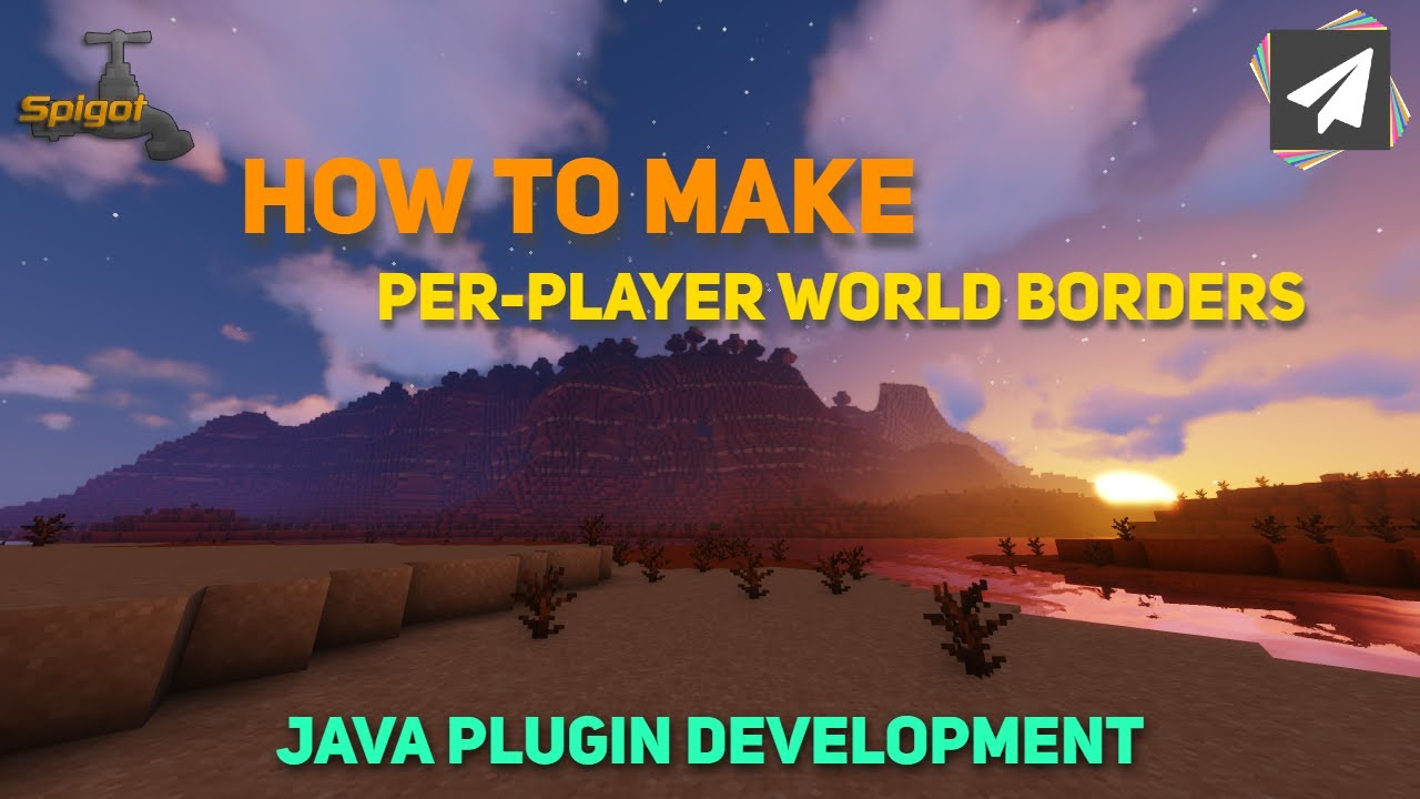 (Pre 1.19) How To Make A Plugin With Per-Player World Borders (WorldBorderAPI)