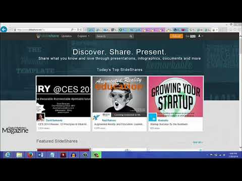 Slideshare Tips & Tricks what is slides share