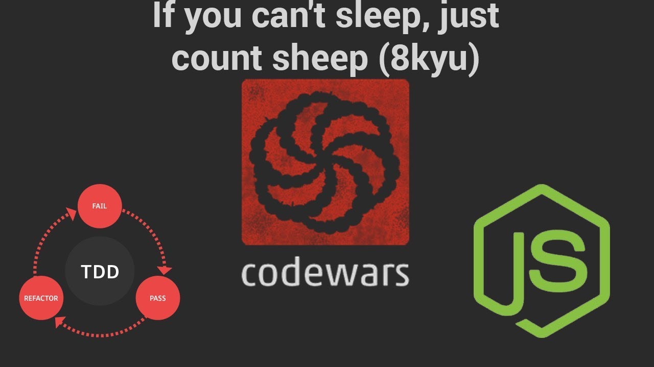 Codewars: If you can't sleep, just count sheep (8 kyu) TDD in JavaScript