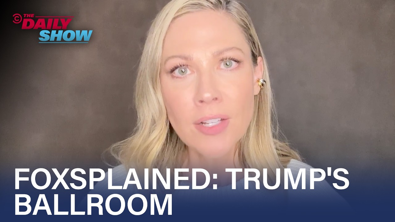 Desi Lydic Foxsplains Trump's Big Beautiful Ballroom | The Daily Show