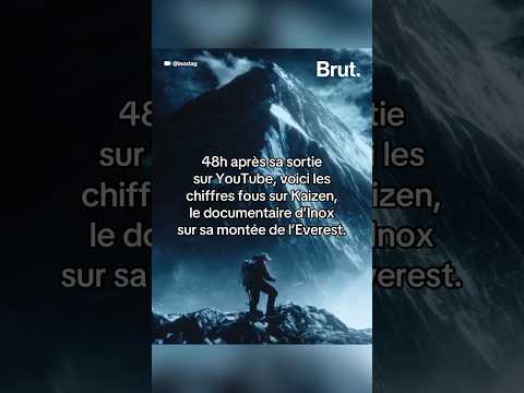 Les chiffres fous de Kaizen, le documentaire d'Inoxtag sur sa montée de l'Everest