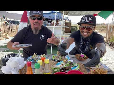 Badass Mariscos on the Side of Mexican Highway