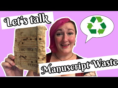 Recycled Manuscripts?! Manuscript Waste | Bite Sized Book History