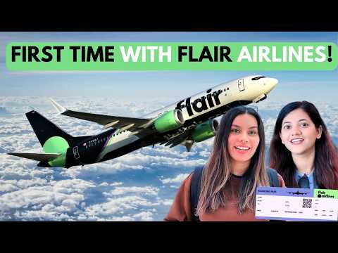 WE FLEW CANADA'S BUDGET AIRLINE! Flair Airlines Toronto to Vancouver | Honest Review | Worth It?