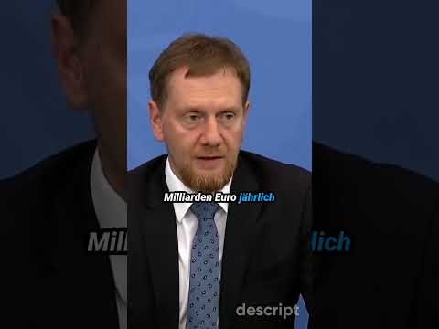 Michael Kretschmer über außer Kontrolle geratene Sozialausgaben!" #cdu