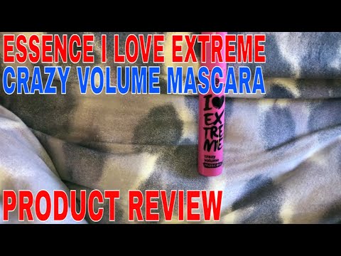 β
How To Use Essence I Love Extreme Crazy Volume Mascara Review π΄