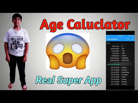 Age Calculator | Age in Years - Months - Weeks- Days - Hours - Minutes - Seconds