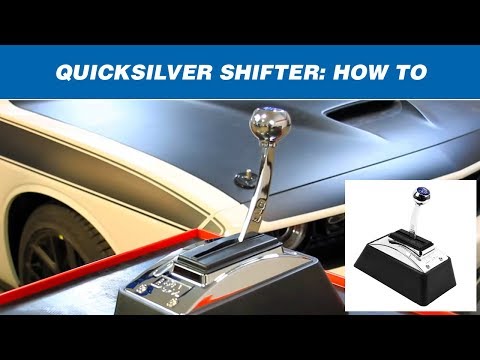 B&M 80688 B&M Automatic Ratchet Shifter - QuickSilver Console