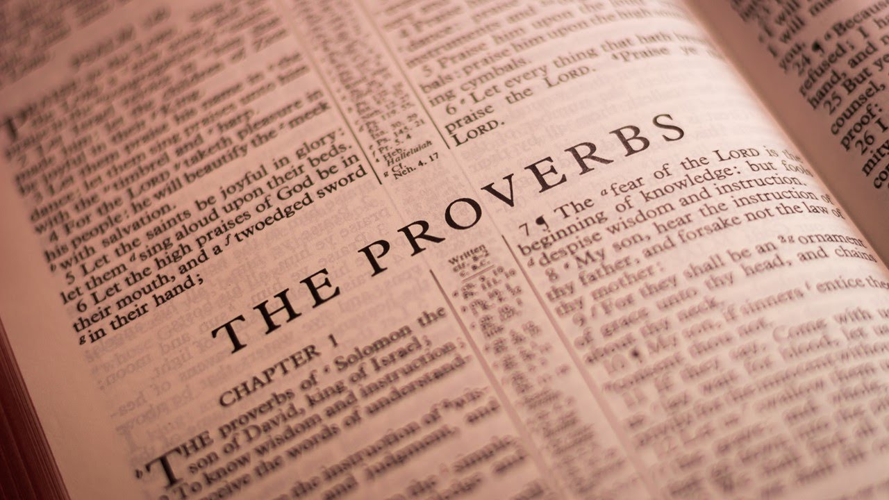 Proverbs 1 - 31 Complete Book | King James Version