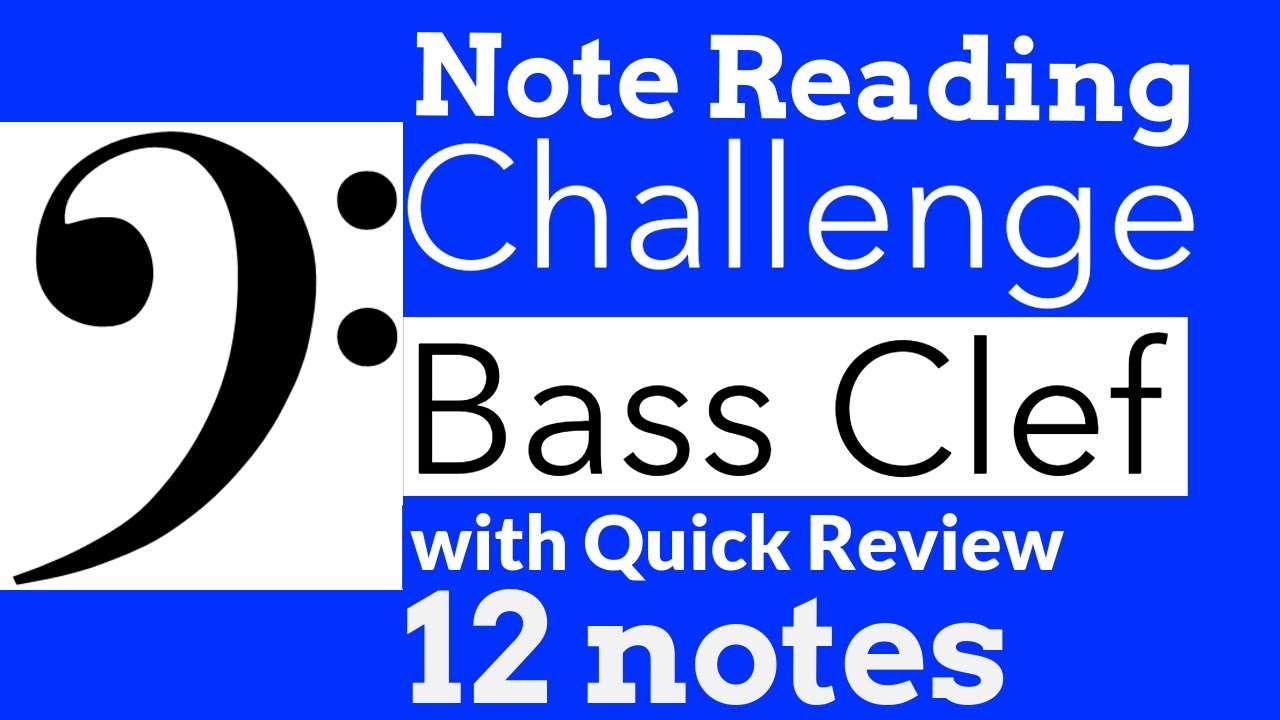 12 notes. Bass Clef. Answer as fast as you can. 1 note per slide.