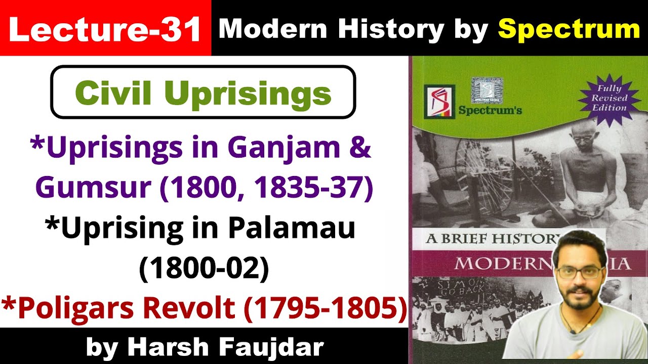 The Poligars Revolt and Uprisings in Ganjam, Gumsur, and Palamau ...