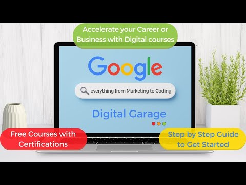 Google certification course free | Google Digital Garage | skillshop 2024 | How to enroll
