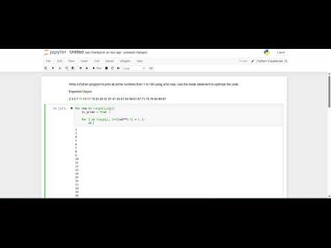 Write a Python program to print all prime numbers from 1 to 100 using a for loop | Python