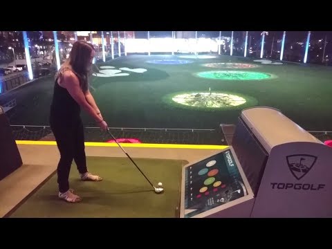 TopGolf Las Vegas at Night | A Long night in Las Vegas - Drunken Vlog