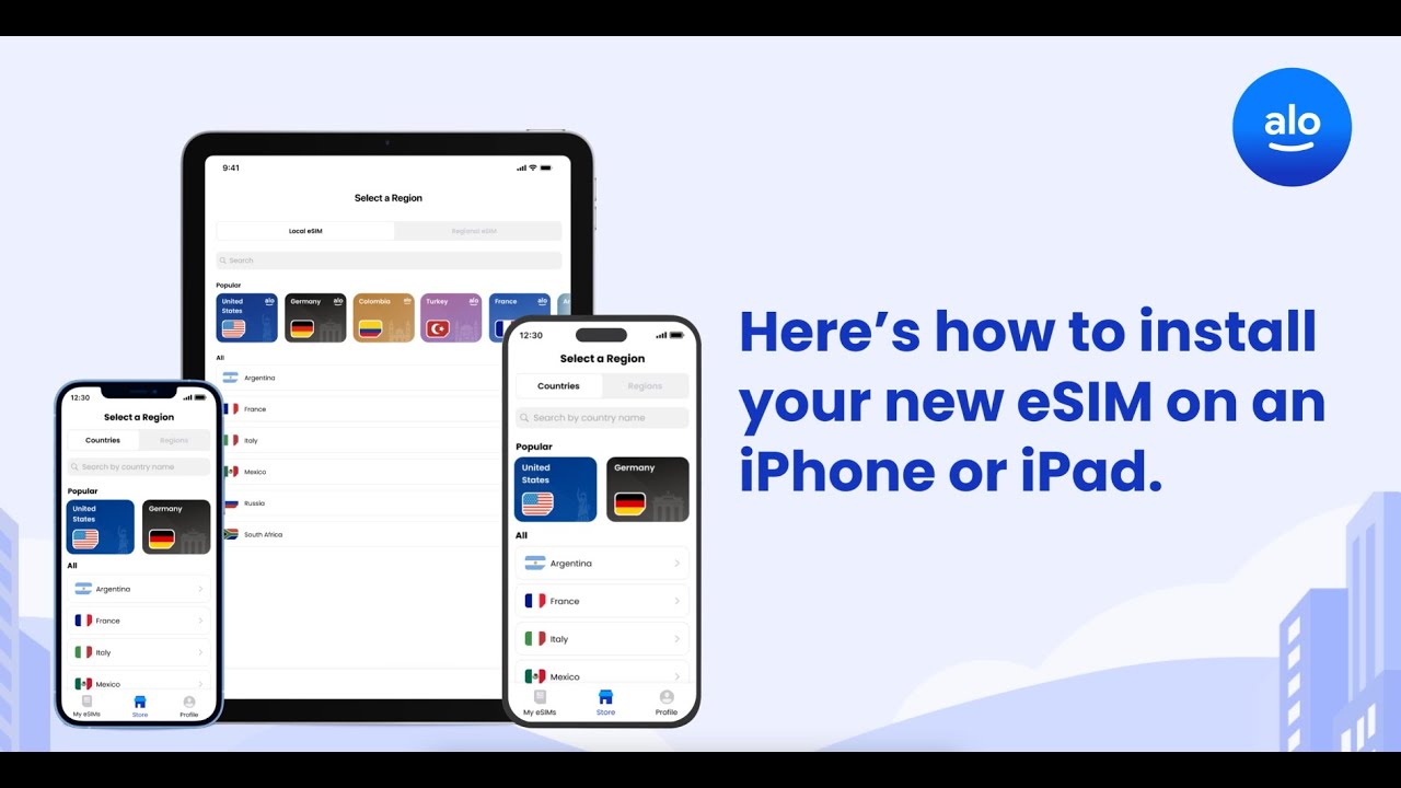 How do I install and activate eSIM on an iPhone or iPad? (aloSIM eSIM tutorial)