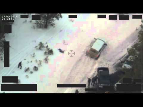 Footage from the traffic stop where Robert "LaVoy" Finicum died