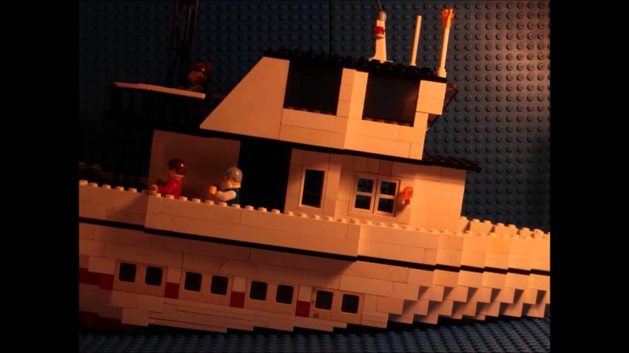 Lego ship sinking 3