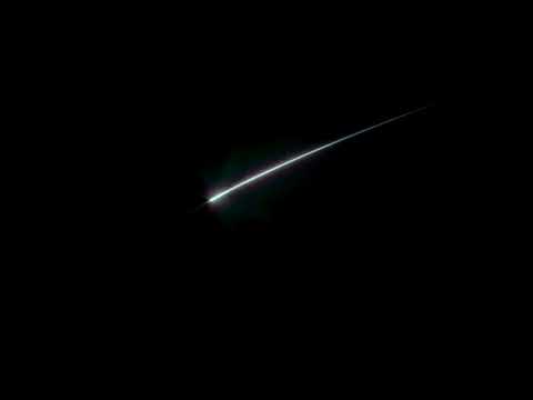 Shooting star overlay black screen | meteor | 4k