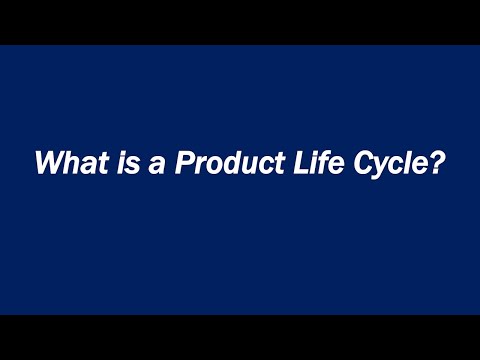 What is a Product Life Cycle?