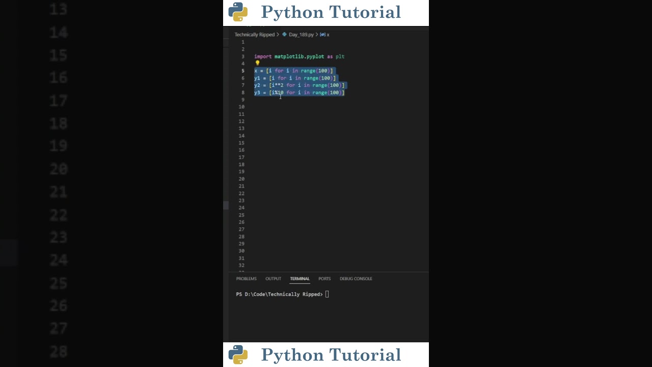Creating Subplots In Python | Python Tutorial