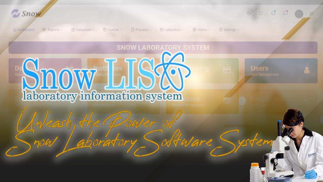 SnowLIS - Laboratory Software System