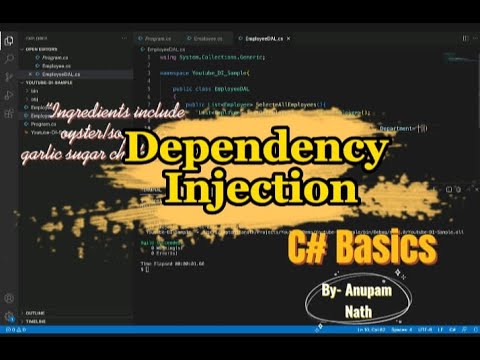 C# Basics | Dependency Injection | Hands-on | Code Example