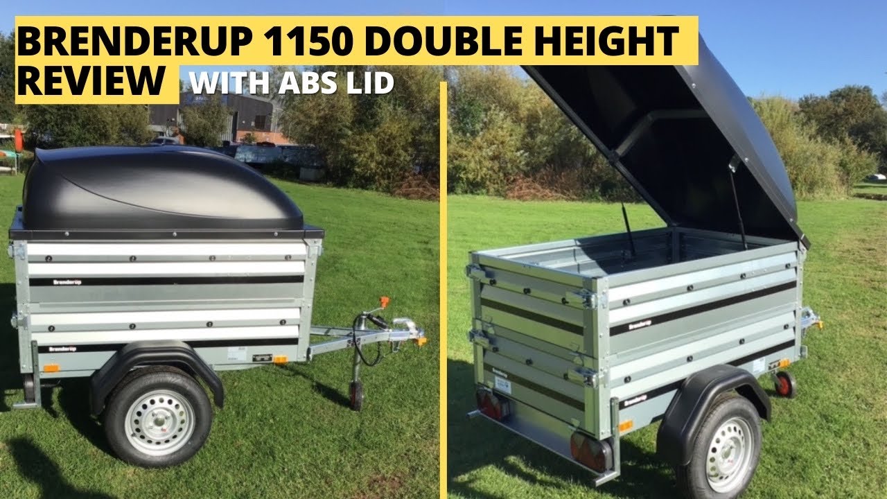 Brenderup 1150 Trailer - Double Height with ABS Lid **FULL REVIEW**