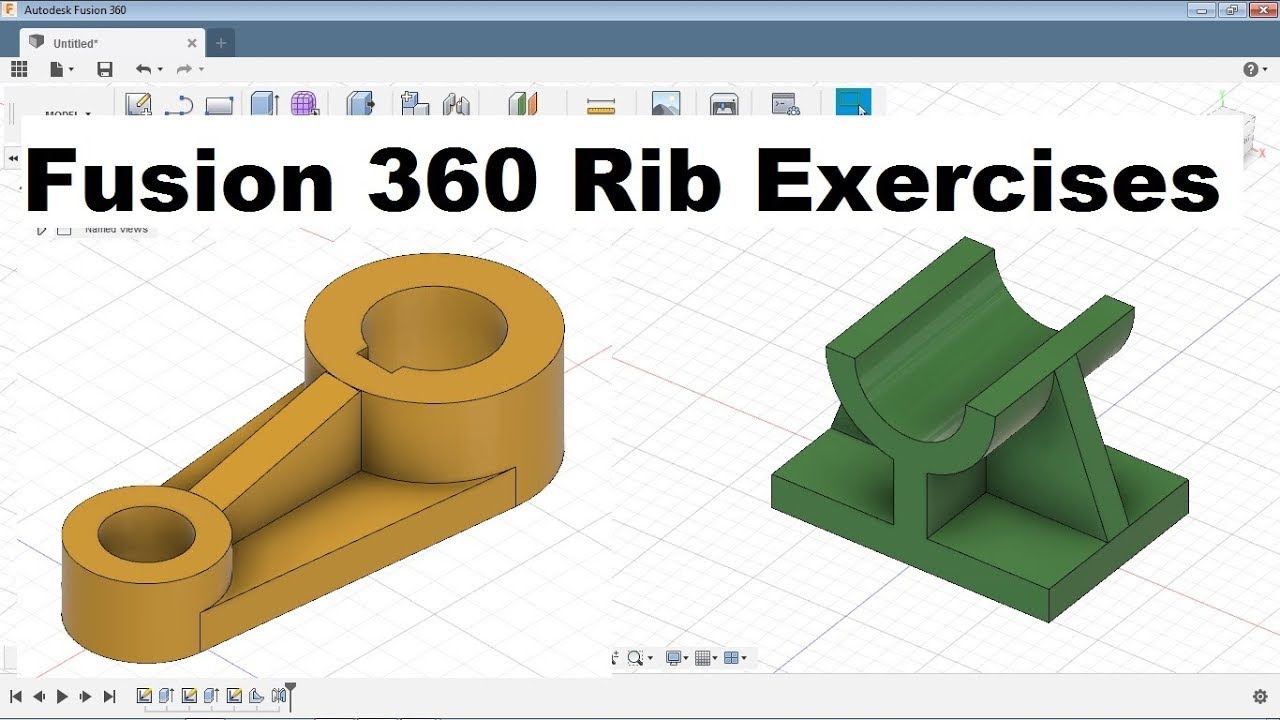 Fusion 360 Modeling Tutorial | Fusion 360 Practice Exercises for Beginners - 6