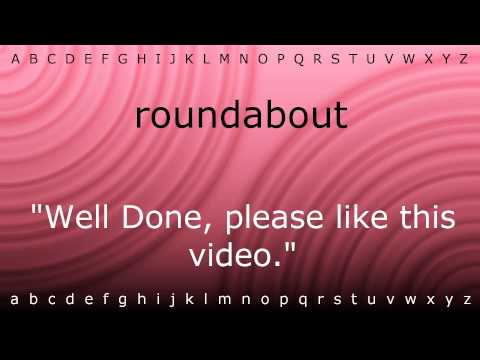 Here I will teach you how to pronounce 'roundabout' with Zira.mp4