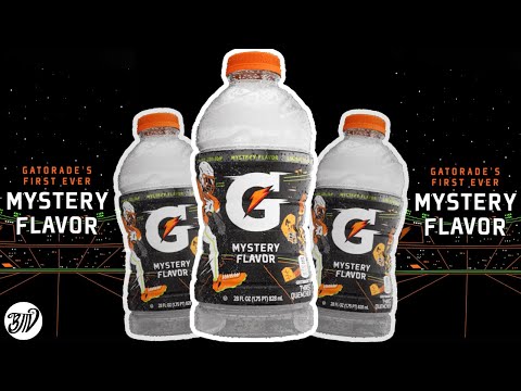 Gatorade's FIRST EVER Mystery Flavor