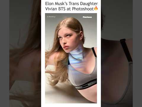 Elon Musk's Trans Daughter Vivian Wilson's New Photoshoot #shorts #vivianwilson #elonmusk