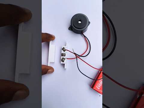 simple door security alarm ๐๐