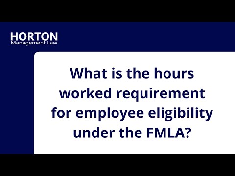 FMLA 1,250 Hour Requirement