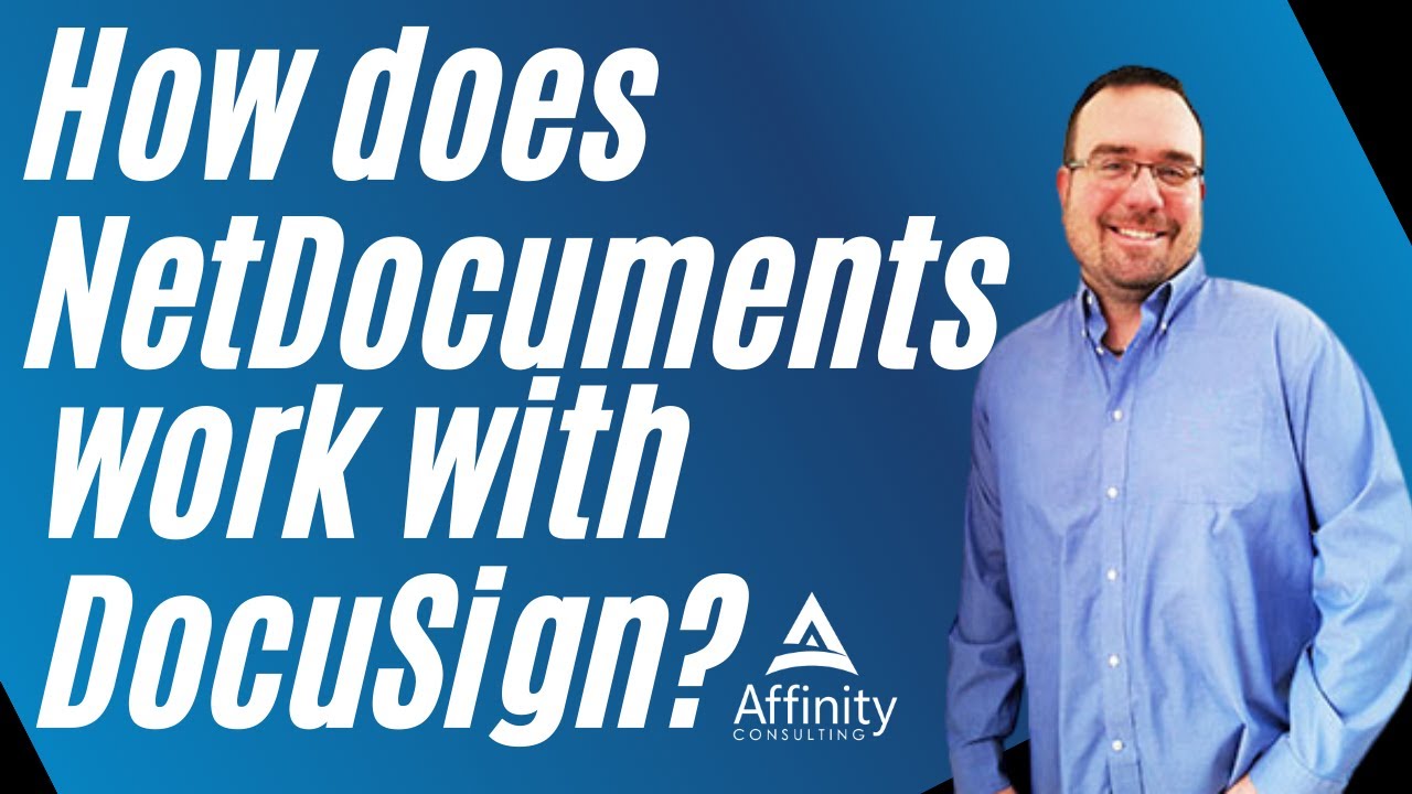 NetDocuments and DocuSign demo from Ted Kriss