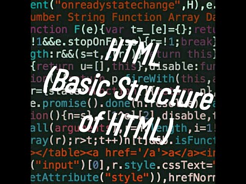 What Is HTML (Structure of HTML)