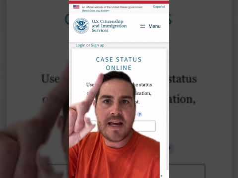 How to check the status of your immigration case online