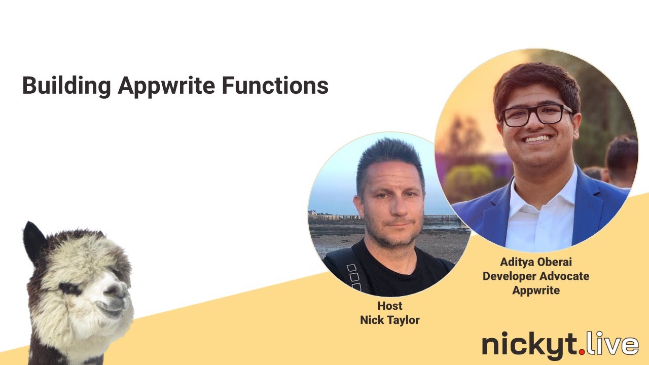 Building Appwrite Functions with Aditya Oberai