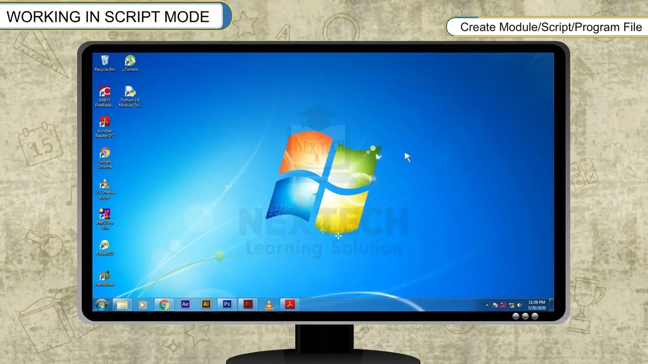 Working in Script Mode in Python