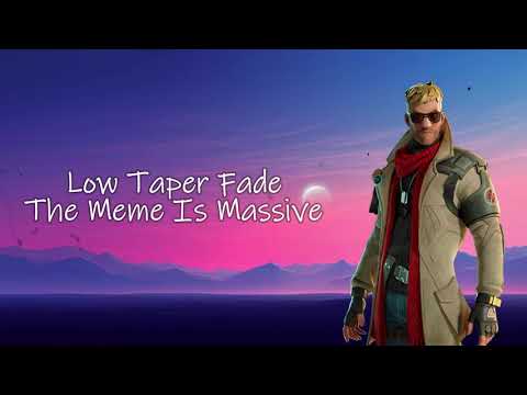 Vexbolts - Unemployed Brainrot Banger: low taper fade song :Fortnite AI Cover (Lyrics)