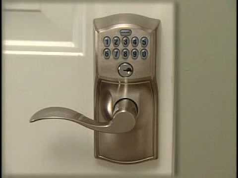 Schlage Electronic Keypad Low Battery Indicators