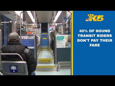 The number of people who aren't paying Sound Transit fare skyrocketed during pandemic