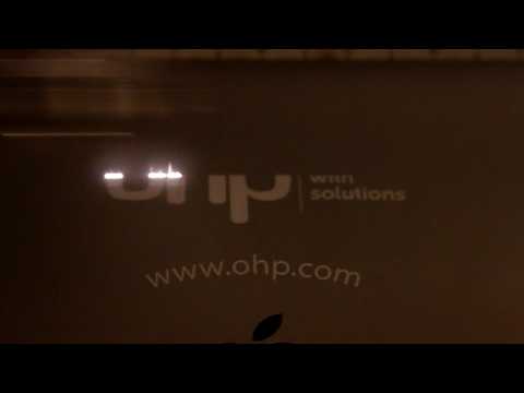 Laser Engraving iPad (close-up)