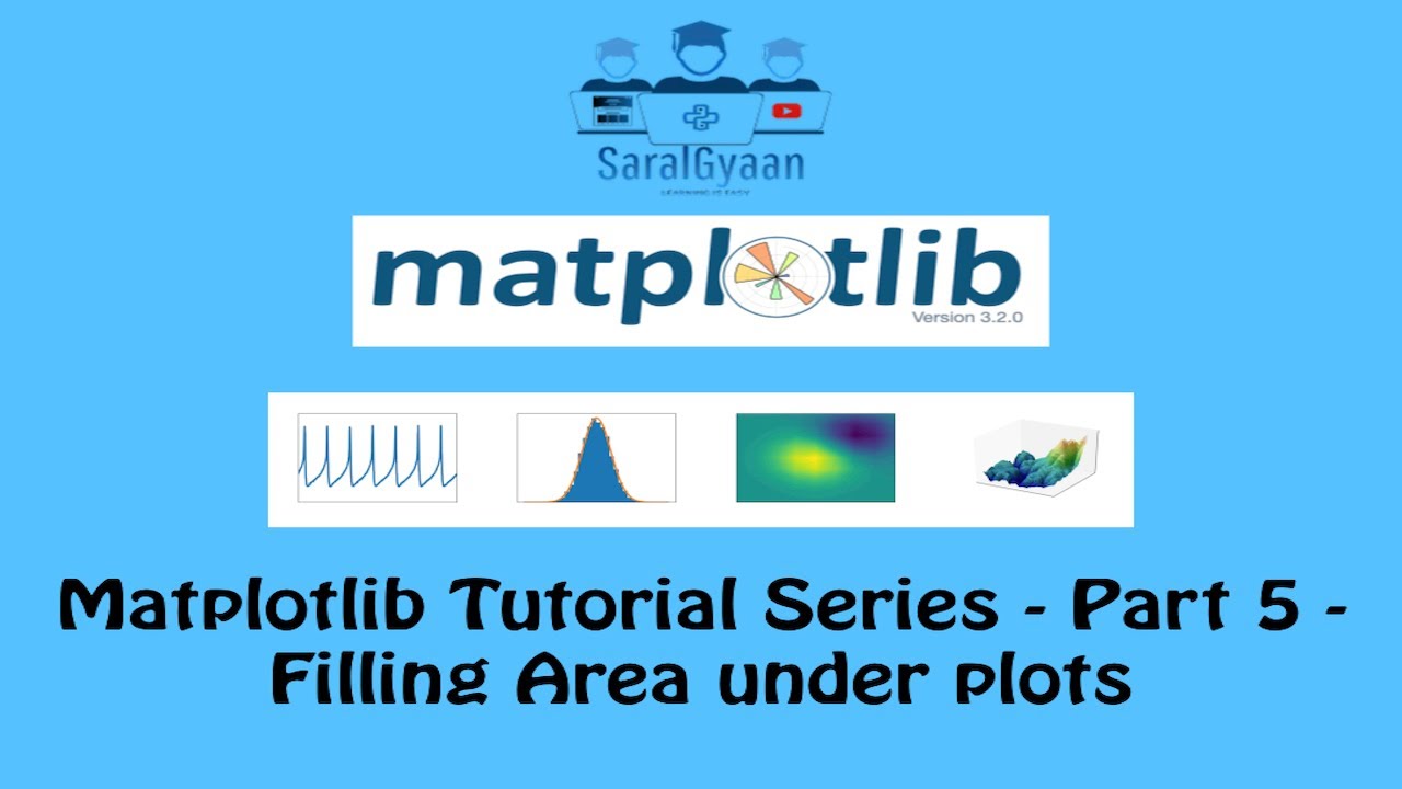 Matplotlib Tutorial - Filling Areas on Line Plots - (Part 5)