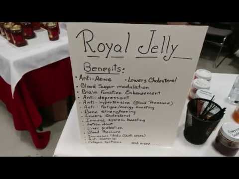 MAGNOLIA HOUSE HONEY LIST OF ROYAL JELLY BENEFITS @ THE CHOCOLATE EXPO