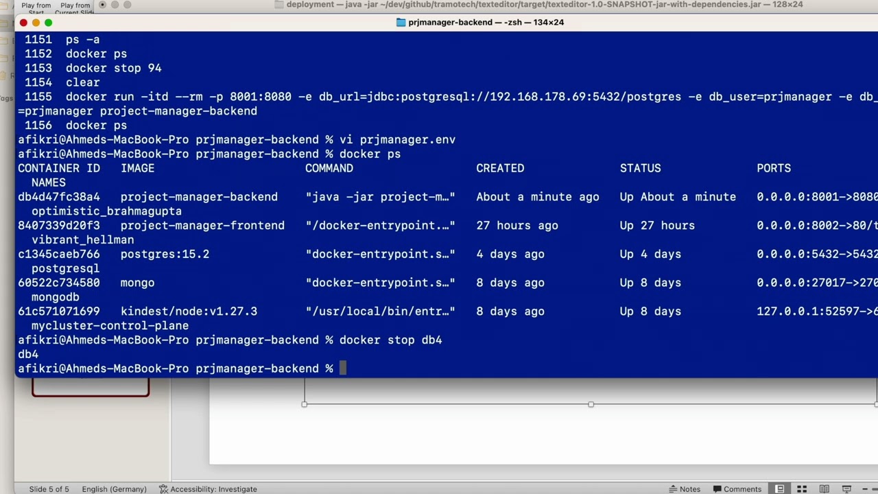 Passing Multiple Environment Variables to a Docker Container