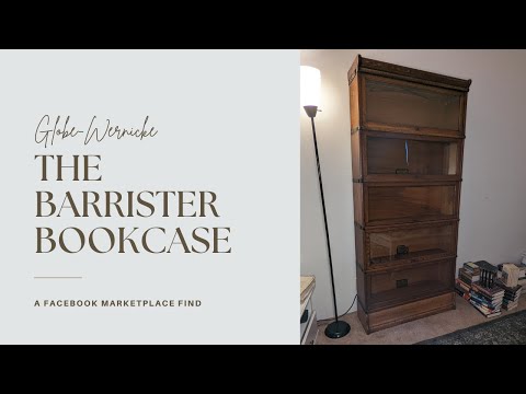 Barrister Bookcase - A Facebook Marketplace Find