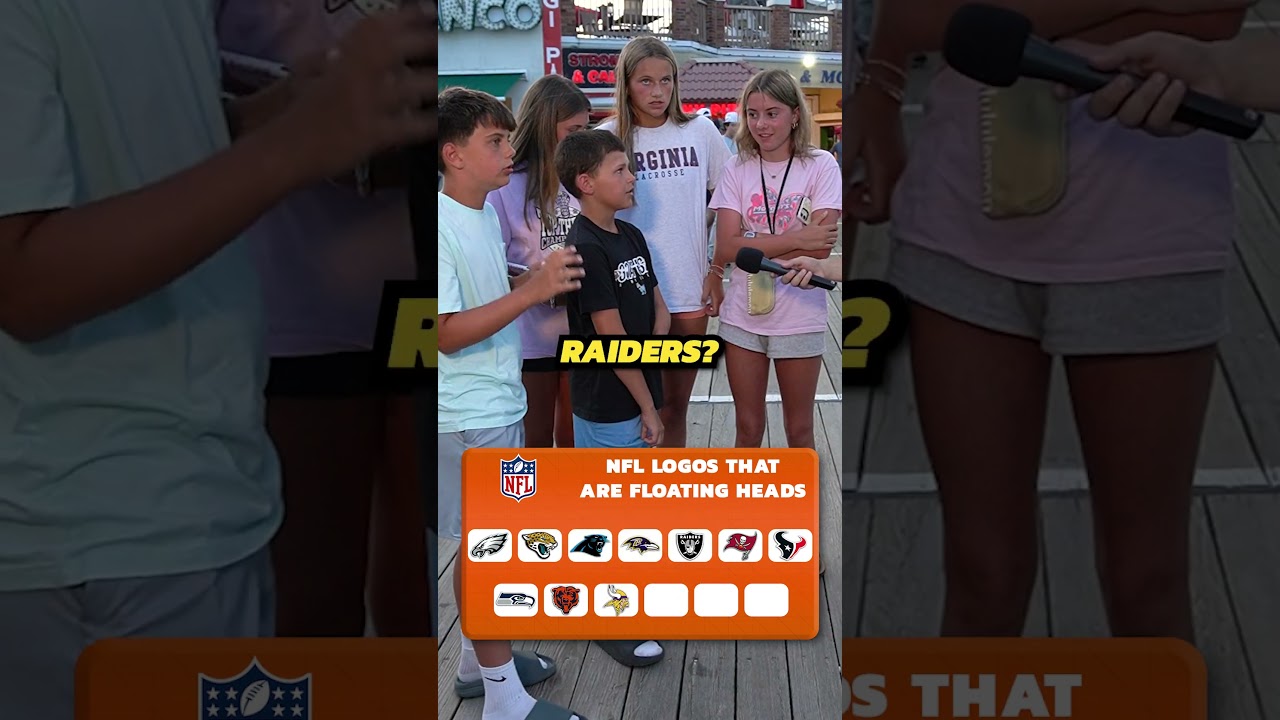 What NFL Logos Are Floating Heads?🤔 | #shorts #nfl #eagles