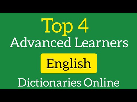 4 Best Advanced English Dictionaries Online
